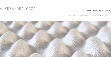 Aleksandra Gaca - Textile Design
